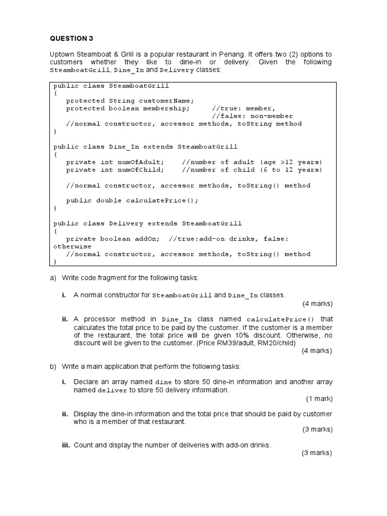 Inheritance Polymorph Is M Dec 2019 Pdf Method Computer Programming Constructor Object