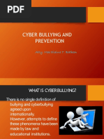 Glossary of Cyberbullying Terms | PDF