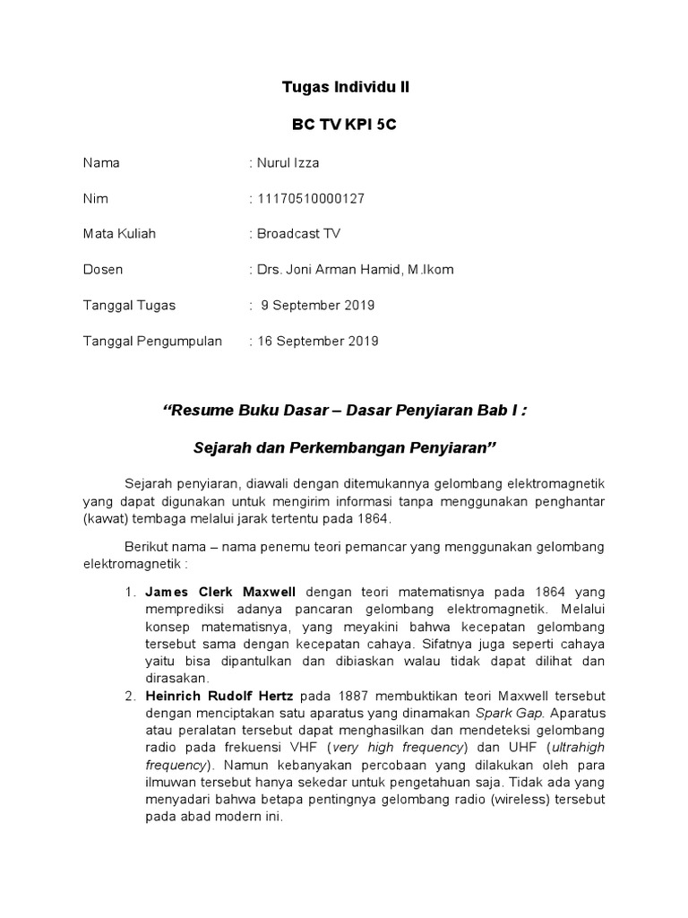 Tugas Individu II | PDF