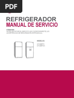 Manual Servicio Nevera GE | PDF | Refrigerador | Diodo emisor de luz
