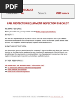 Hand and Portable Power Tools Pre Use Inspection Checklist | PDF