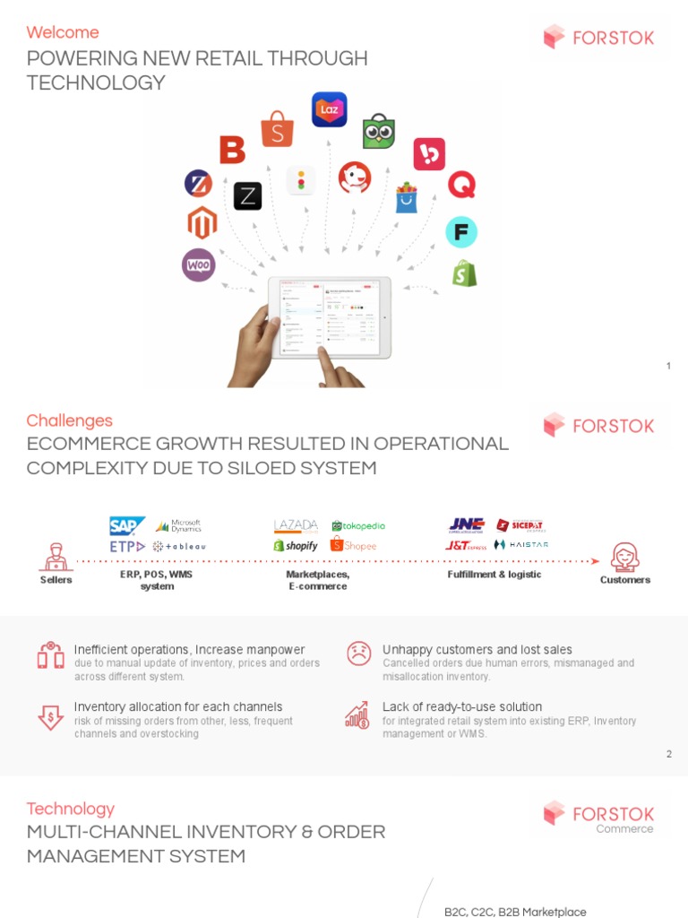 Forstok - 2021 Intro | PDF | E Commerce | Sales