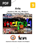 Music: Quarter 4, Wk.1 - Module 1 | PDF | Opera | Singing