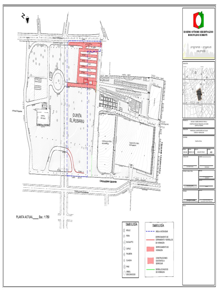 Plano Parqu de Las Flores | PDF