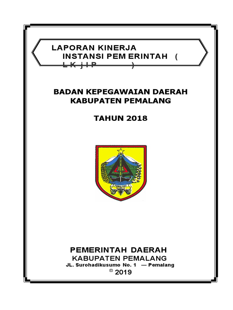 Lakip-2018-PDF, (Sumber 1) - Dikonversi | PDF