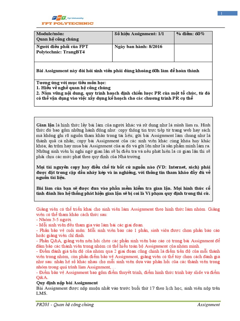 PR - Assignment | PDF