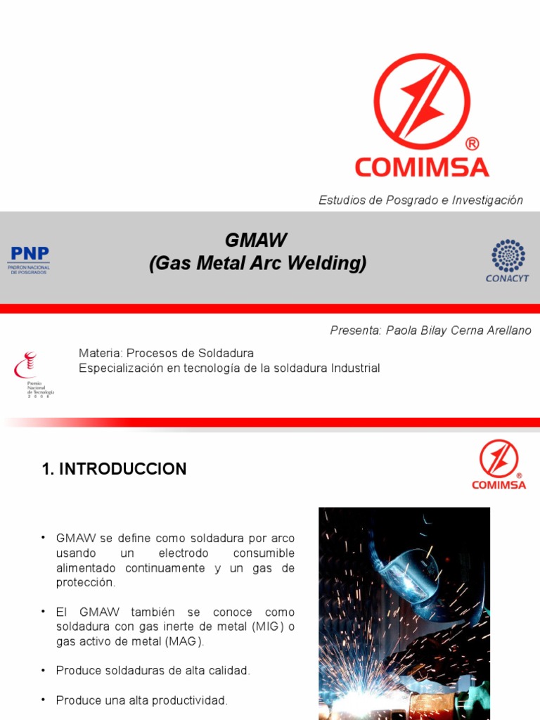 Procesos de Soldadura-Gmaw | PDF | Soldadura | Construcción