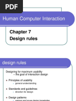 HCI - Guidelines and Design Rules | PDF | Usability | Human–Computer Interaction