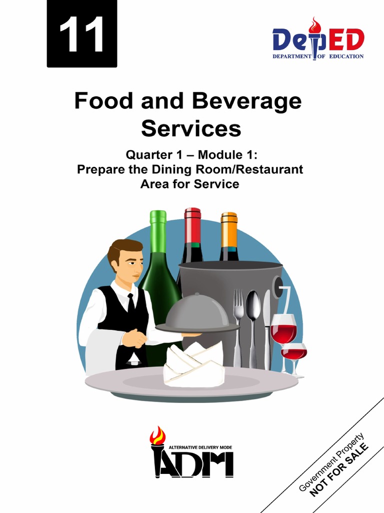FBS Module 3 Assessment | PDF | Restaurants | Tableware