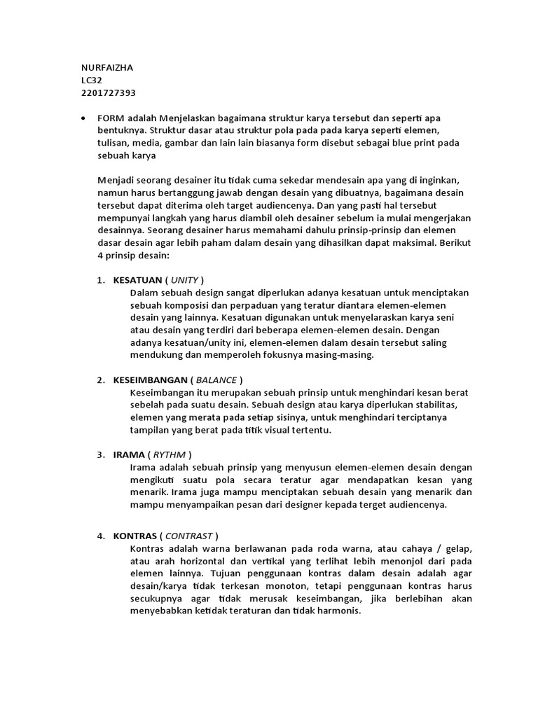 Form Content Context - Desmethh | PDF