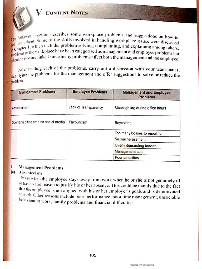 Book 2-Workplace Issues & Problem Solving | PDF