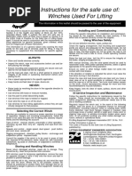 D Shackle Inspection Checklist | PDF | Crane (Machine) | Rope