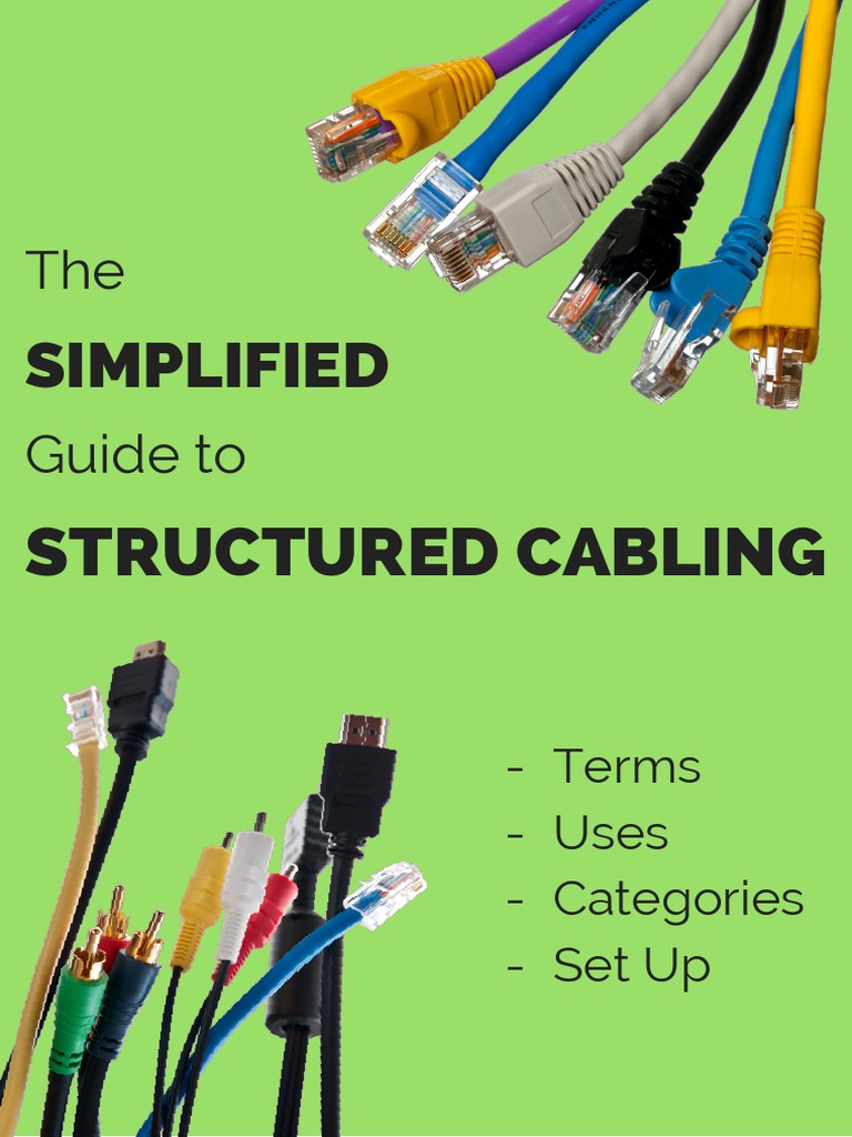 Simplified Guide To Structured Cabling | PDF | Optical Fiber | Computer ...