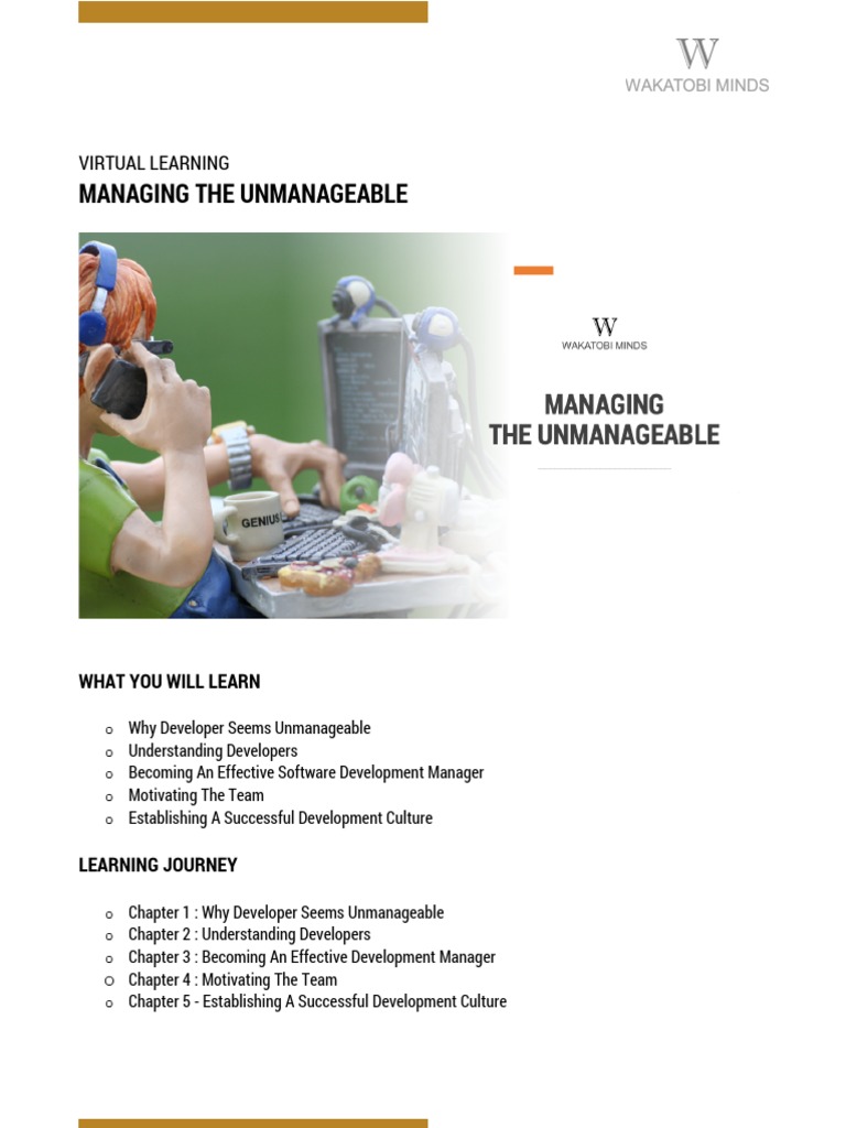 Managing The Unmanageable | PDF | Communication | Human Nature