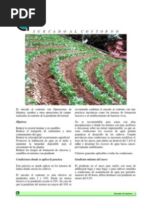 Agricultura De Contorno Y Terrazas