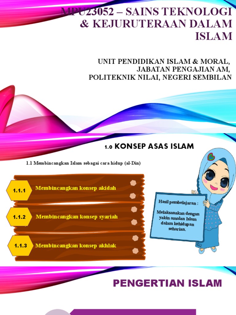 Mk1-Konsep Asas Islam | PDF