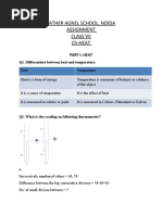 Form 2 Chapter 9 Heat | PDF | Heat Transfer | Convection