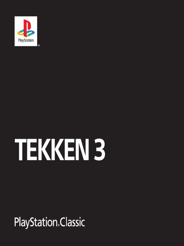 PSClassic Tekken3 Manual EUR | PDF | Leisure | Sports