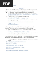 Normal Distribution Problems With Solutions | PDF | Normal Distribution ...