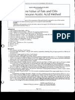 Iodine Value Determination: Wijs Method | PDF | Iodine | Titration