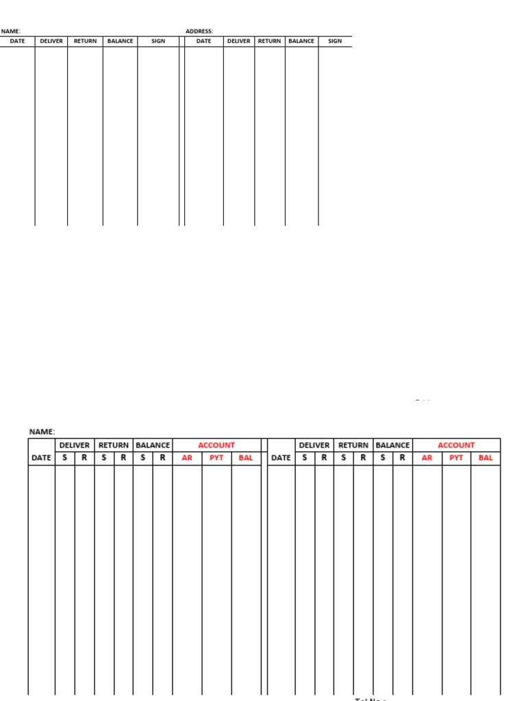 INDEX CARD LABEL-inventory | PDF