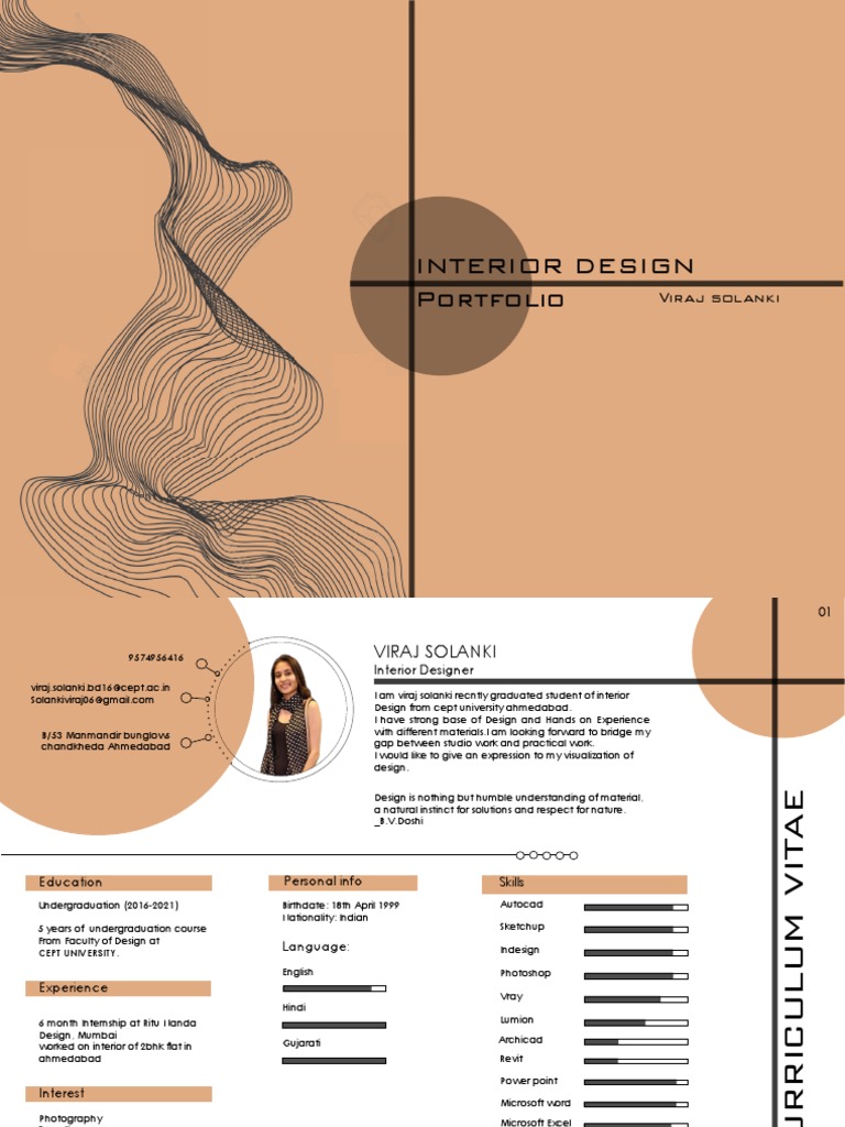 Portfolio - Viraj Solanki 1 | PDF | Kitchen | Restaurants