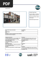 Location Recce (Template) | PDF