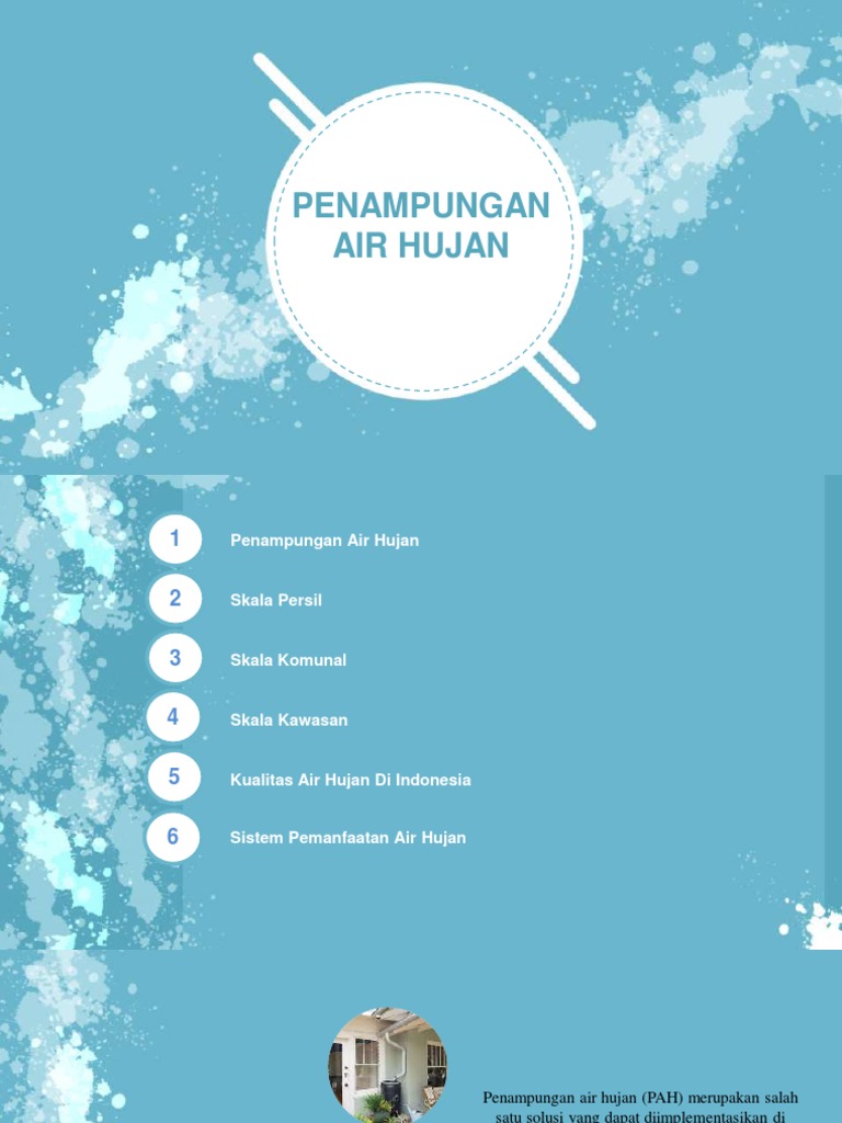 Solusi Penampungan Air Hujan | PDF