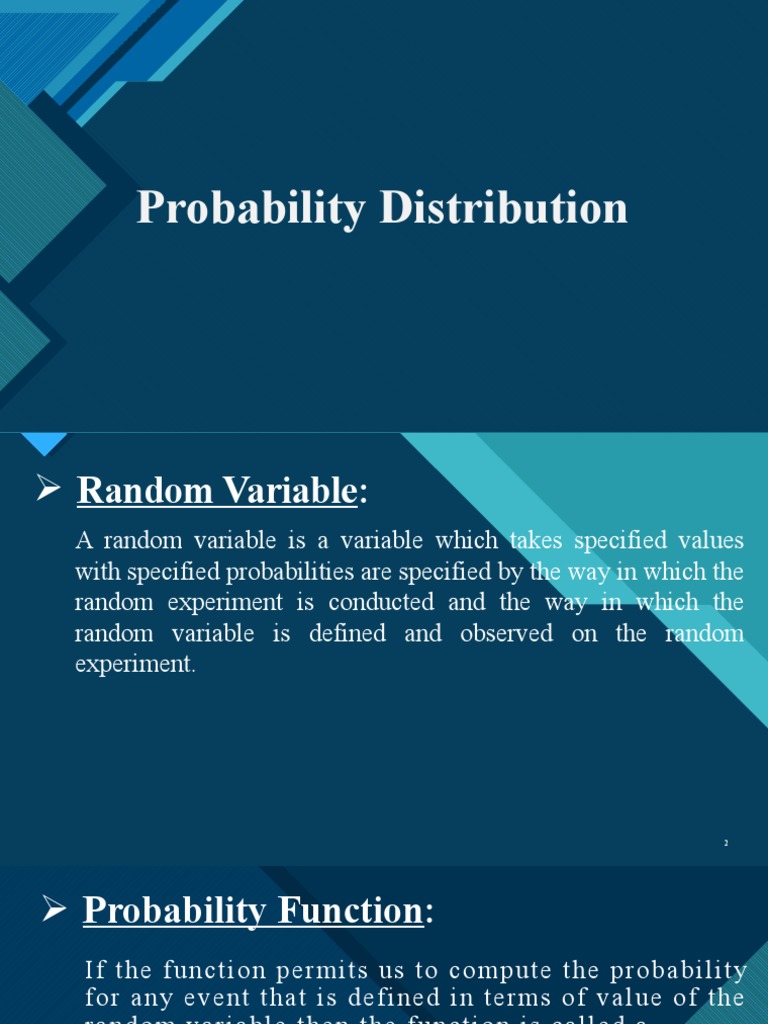 6.probability Distribution by Pranto 1104 | PDF | Expected Value | Probability Distribution