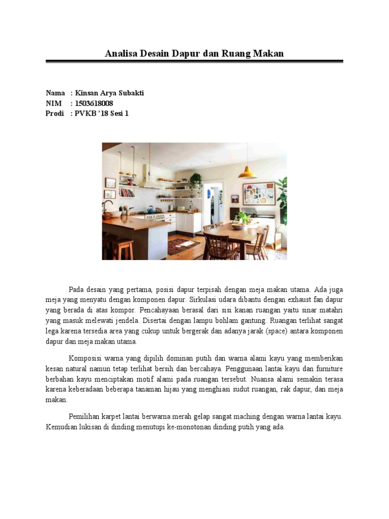 Analisa Desain Interior Kamar Tidur | PDF