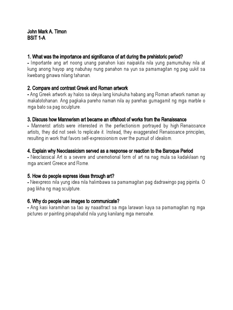 Art - App - Activity 05-17-21 | PDF