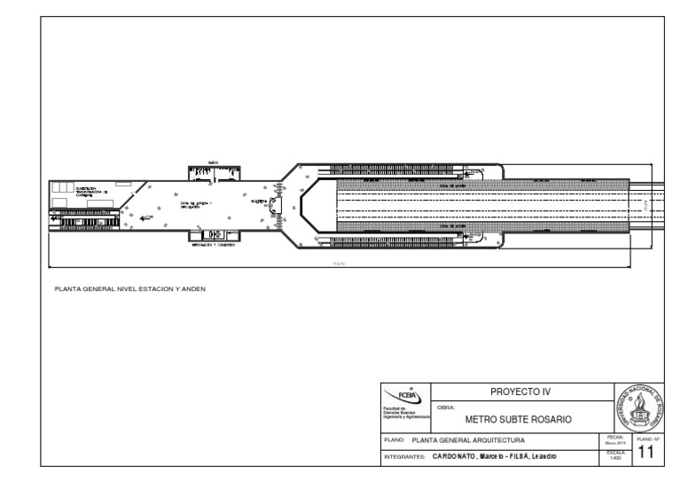 PLANO 11 - Planta General Arquitectura | PDF