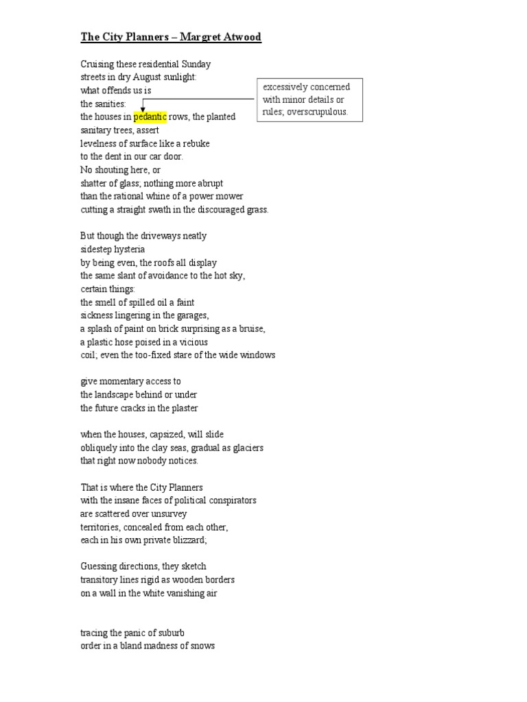 The City Planners | PDF | Nature