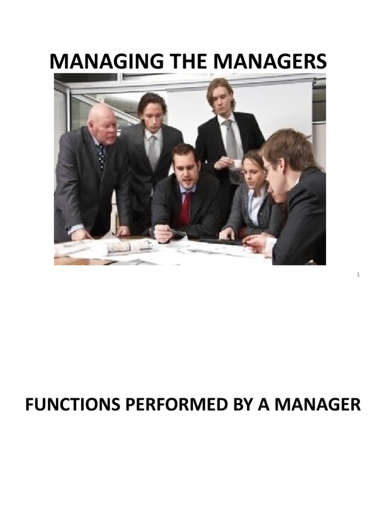 Functions of Management Explained | PDF | Leadership | Motivation