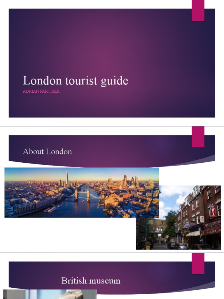 London Tourist Guide: Adrian Partizer | PDF