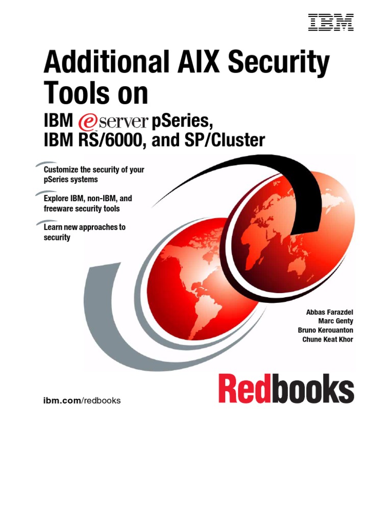 Additional Aix Security Tools On: Ibm Pseries, Ibm Rs/6000, and Sp ...