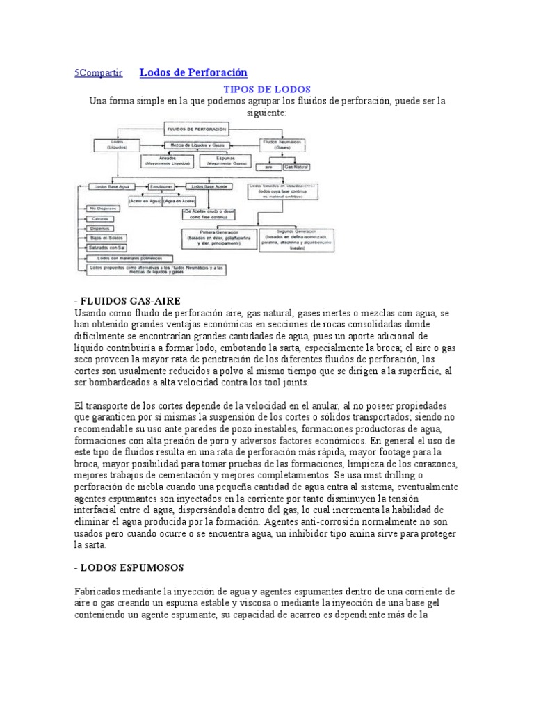 Lodos de Perforacion) | PDF | Calcio | Contaminación