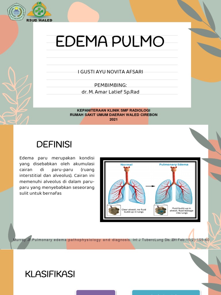 Patofisiologi Edema Paru | PDF