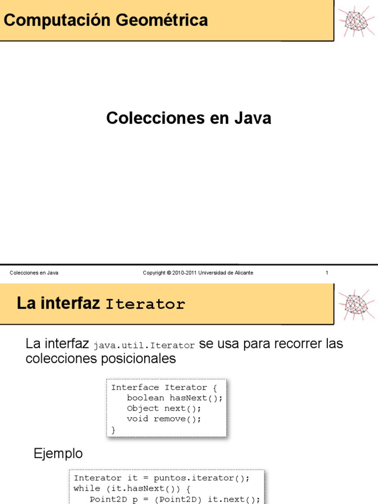 Colecciones Java | PDF | Programación de computadoras | Áreas de ... Colecciones Java | PDF | Programación de computadoras | Áreas de ...