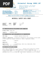 MSDS Harpic | PDF | Workplace | Working Conditions