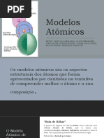 Modelos Atômicos - Mapa Mental | PDF