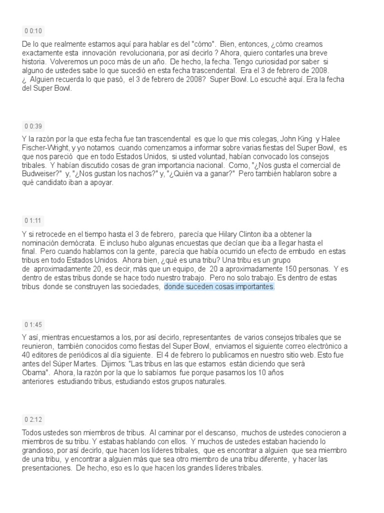 David Logan - Liderazgo Tribal | PDF | Tribu