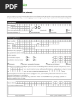 Obrazac Kucna Lista Lat | PDF