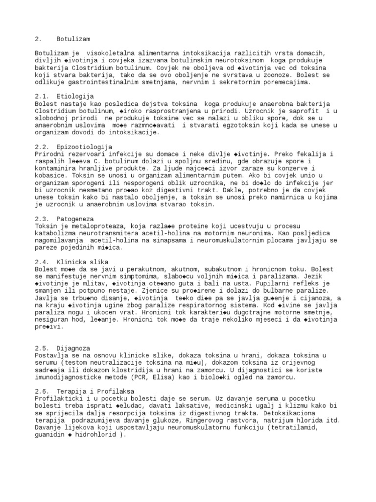 Bolesti Zivotinja 1 | PDF