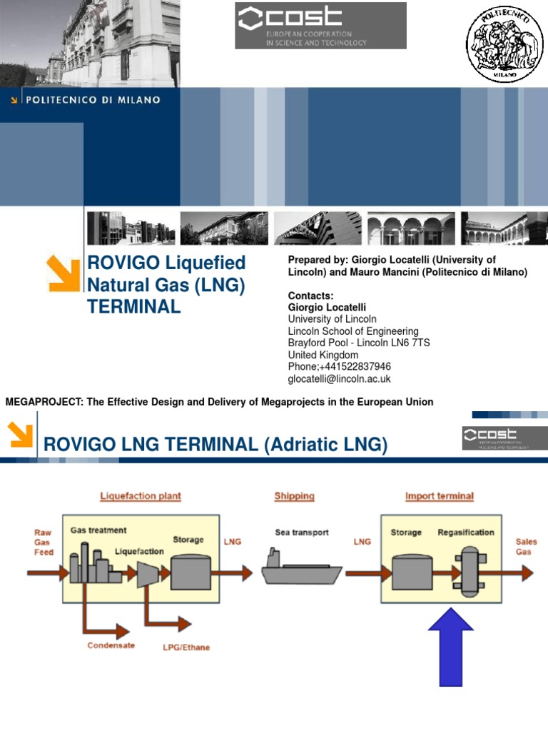 Rovigo Liquefied Natural Gas LNG Terminal | PDF | Liquefied Natural Gas ...