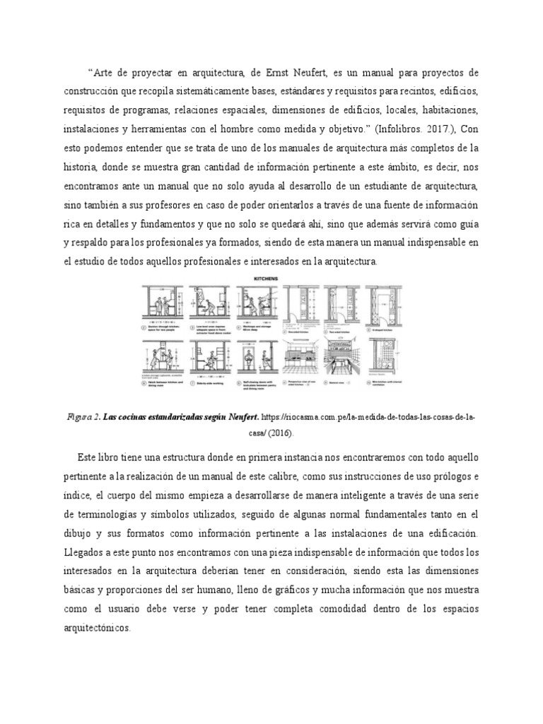 Utilidad Del Neufert, Validación Actual e Informaciones Generales Del ...