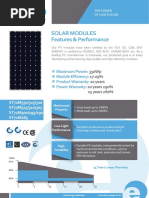 550W Half-cut Solar Panel Datasheet | PDF | Solar Panel | Solar Power