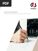 Npsa Role Based Protective Security Risk Assessment Guidance | PDF | Risk | Computer Security