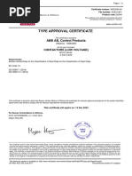 Type Approval Certificate | PDF