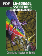 Druid Spell List for Tibia | PDF | Leisure | Sports